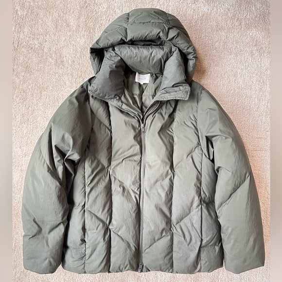 Vince | Jackets & Coats | Vince Hooded Down Puffer Coat | Poshmark